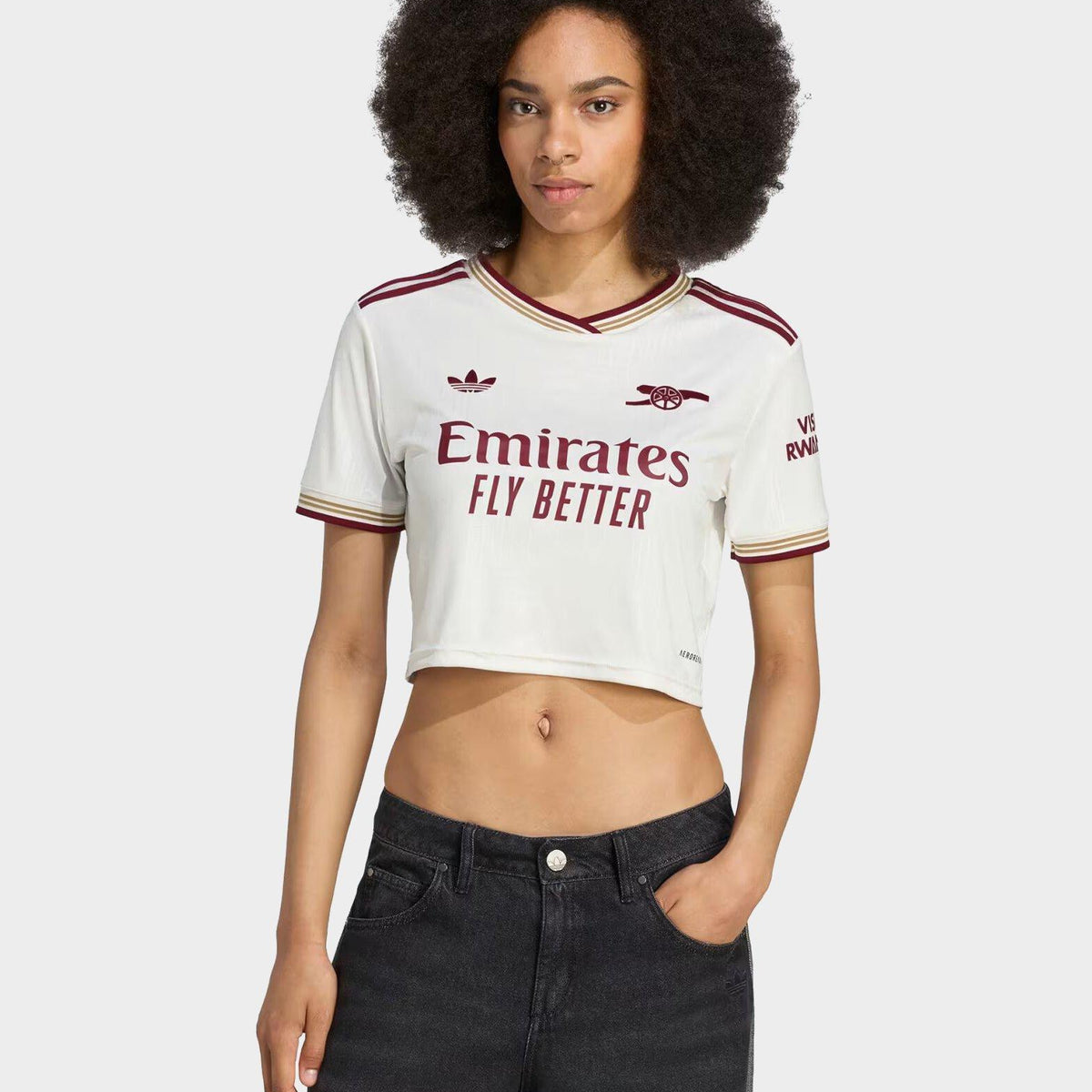 adidas Arsenal 25/26 Cropped Third Jersey – JD Sports Philippines