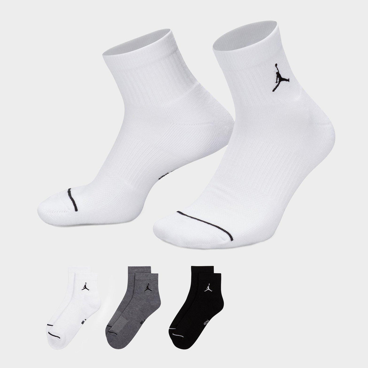 Jordan Everyday Ankle Socks 3 Pairs – JD Sports Philippines